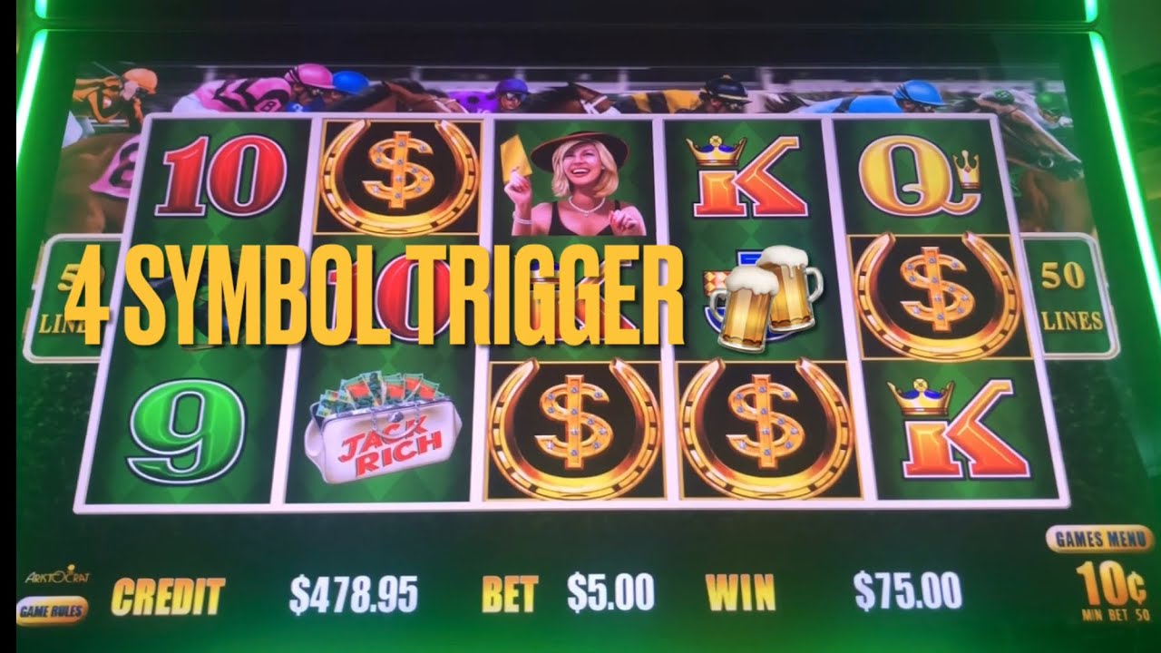 Lightning Link Slot Machine 4 Symbol Trigger Bonus!!! - YouTube