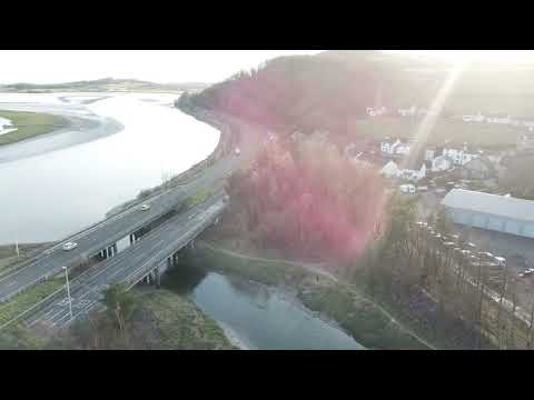 Greenodd Roundabout & Dis - Used railway line from Ulverston 2025 - YouTube
