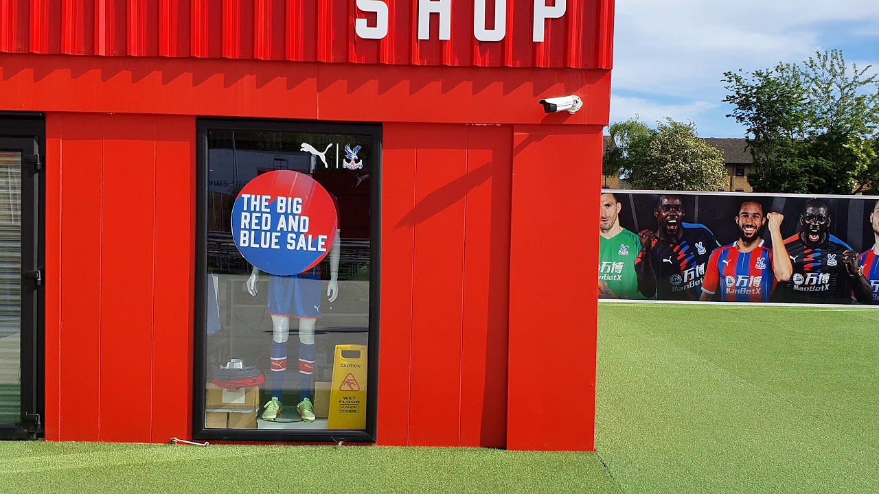 Crystal Palace Fan zone - YouTube