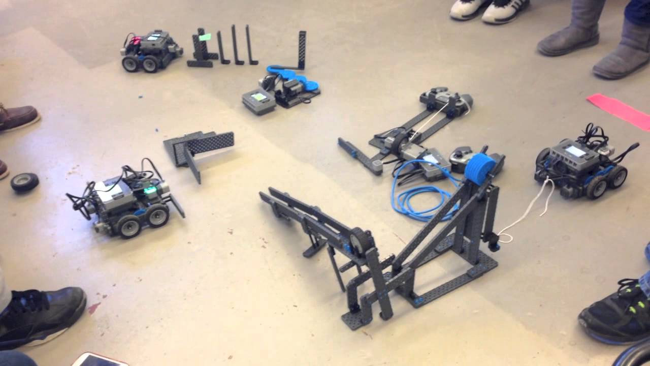 ‘Rube Goldberg Machine’ using Vex Robotics - YouTube