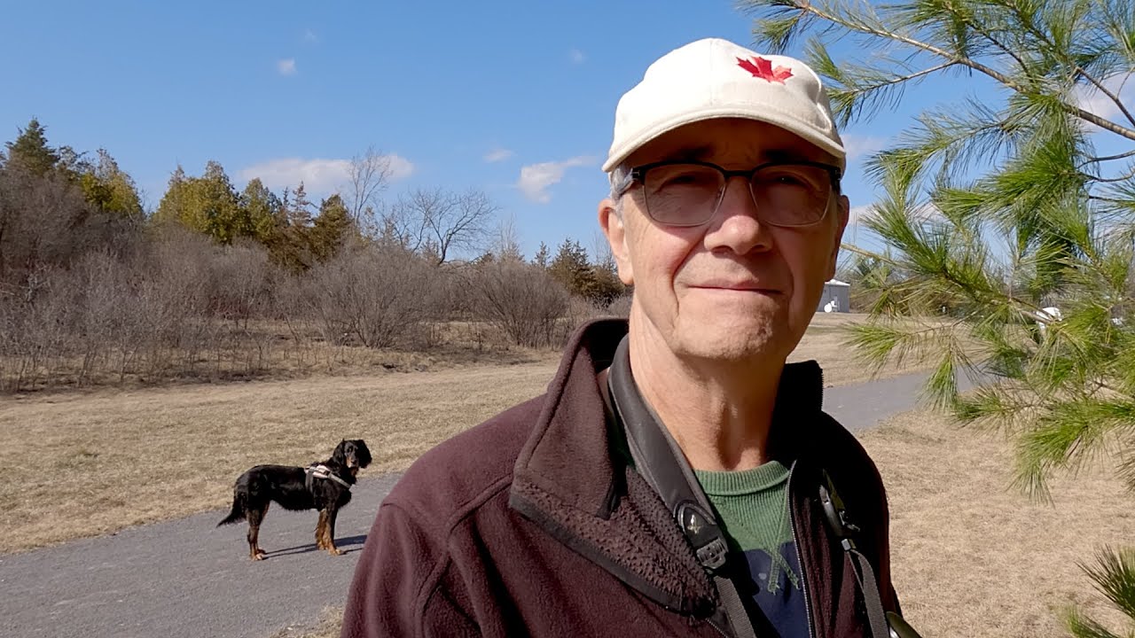 Hiking Through Red Cedar Savannah on the Cataraqui Trail West of Yarker ...