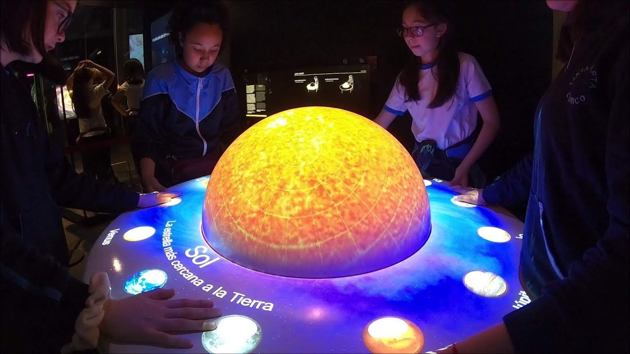 Interactive Museum Mirador in Santiago, Chile - YouTube