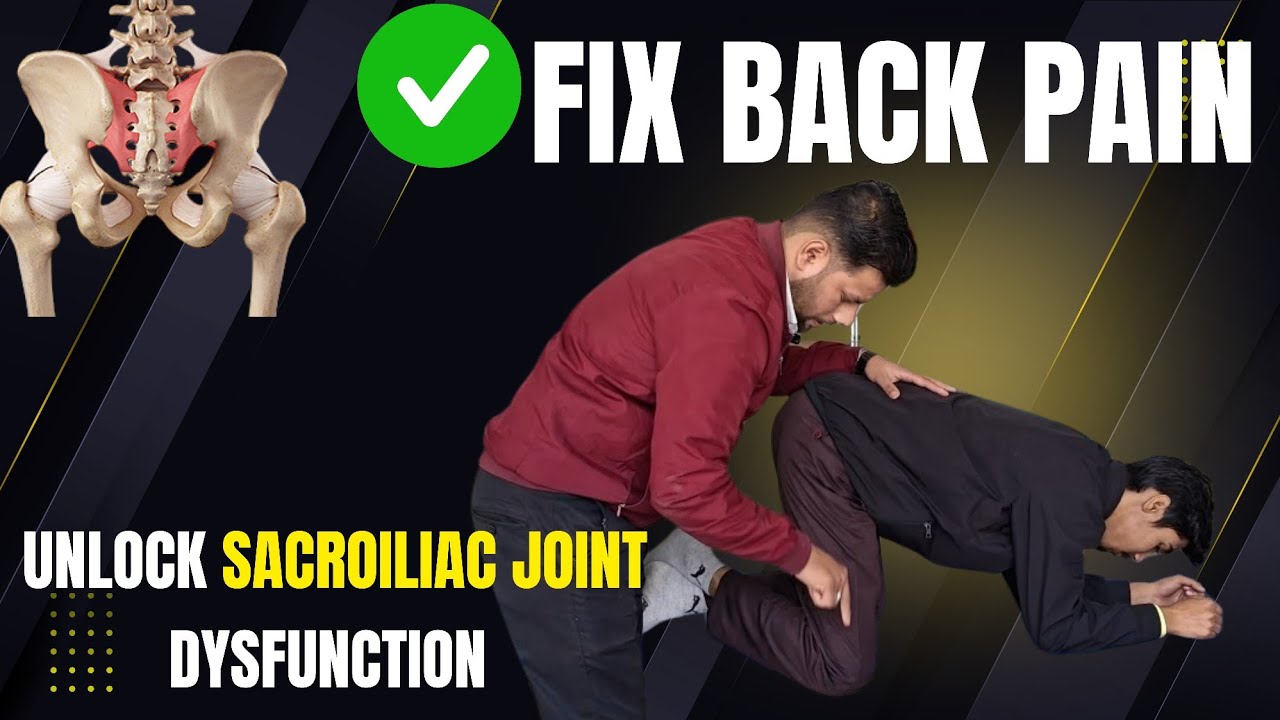 Try this exercise Lower Back pain - Sacroiliac joint dysfunction ...
