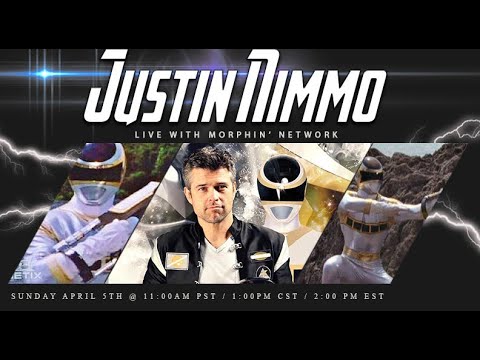 Justin Nimmo (Silver In Space Ranger) Live Interview - YouTube
