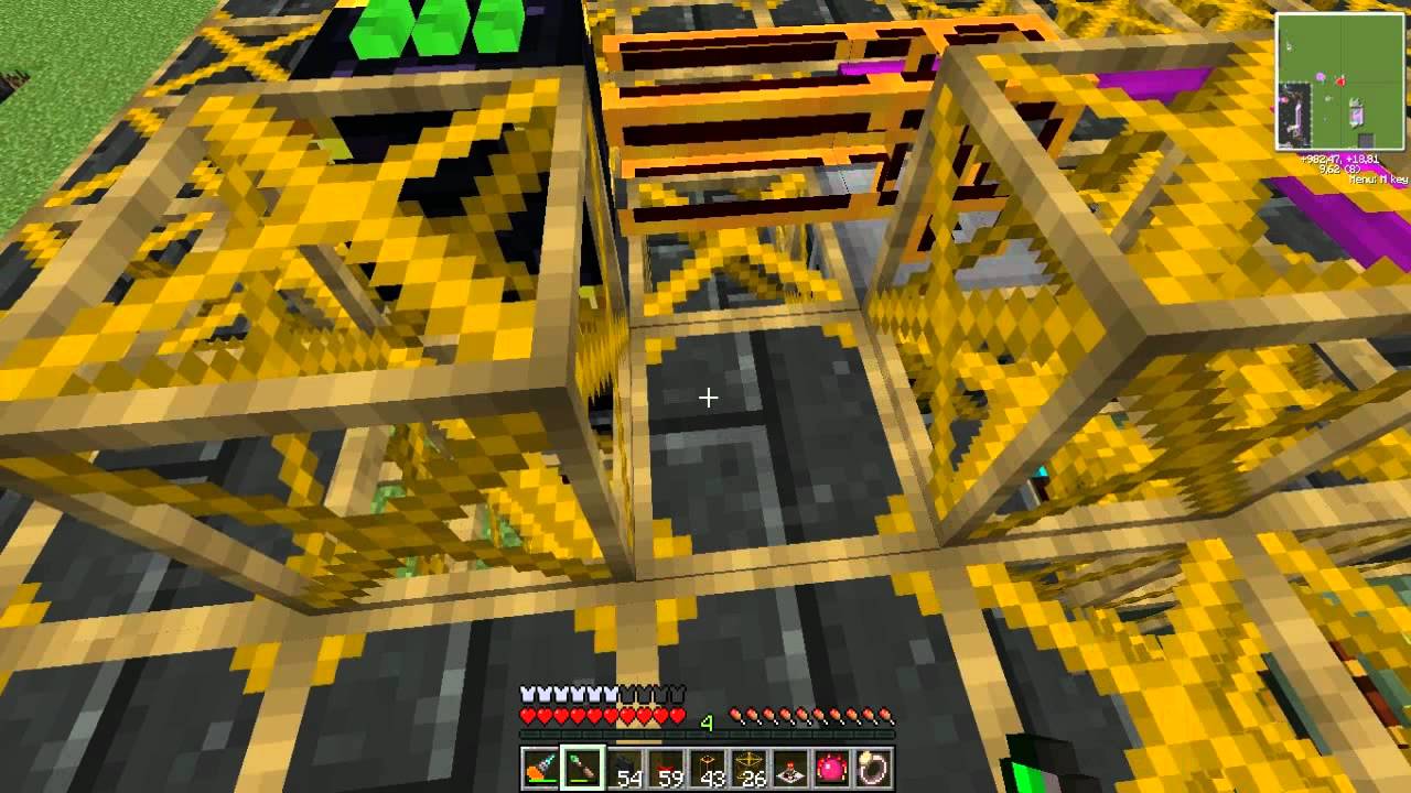 SMG Plays Minecraft S01E31 - Tutoriál pro Technic (Horizontal quarry Mk ...