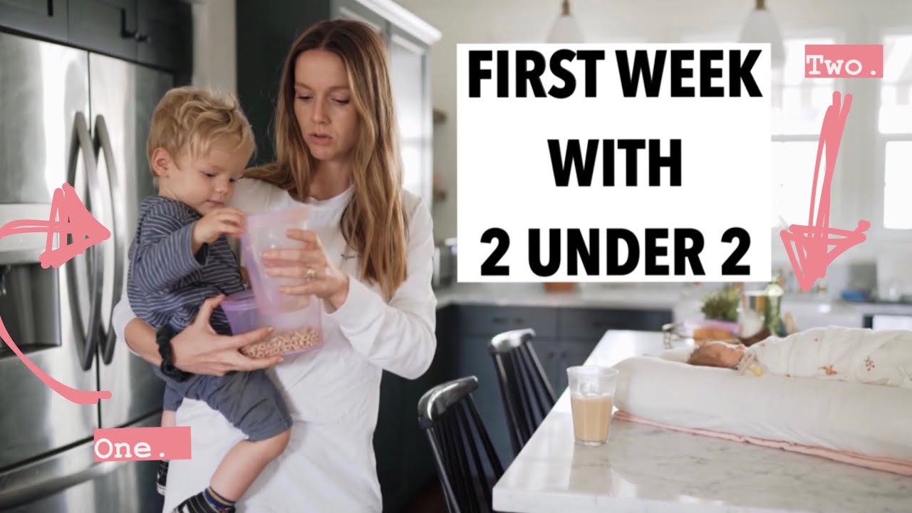 First week with 2 under 2 (What’s working + what’s not!) - YouTube