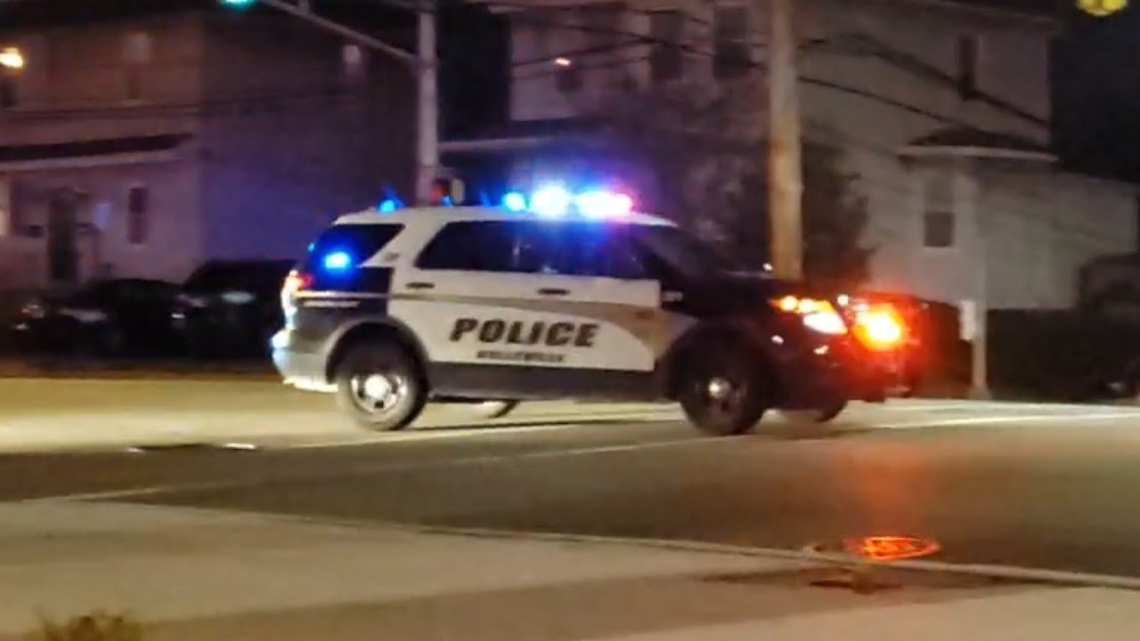 Belleville NJ Ford Explorer Police Unit Responding Code 3 Washington ...