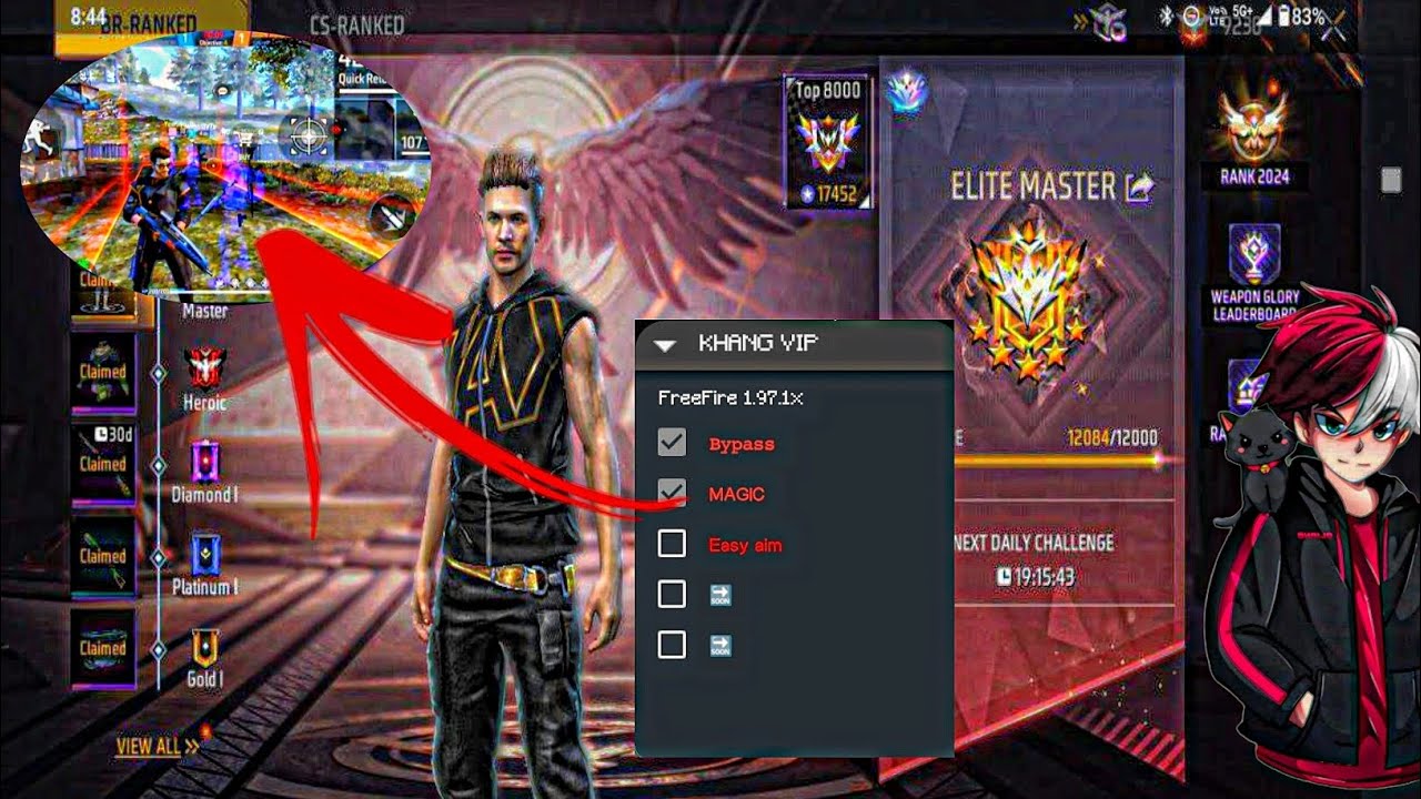 OB44 Updated Free Fire injector Magic Bullet + Hologram | AntiBlacklist ...