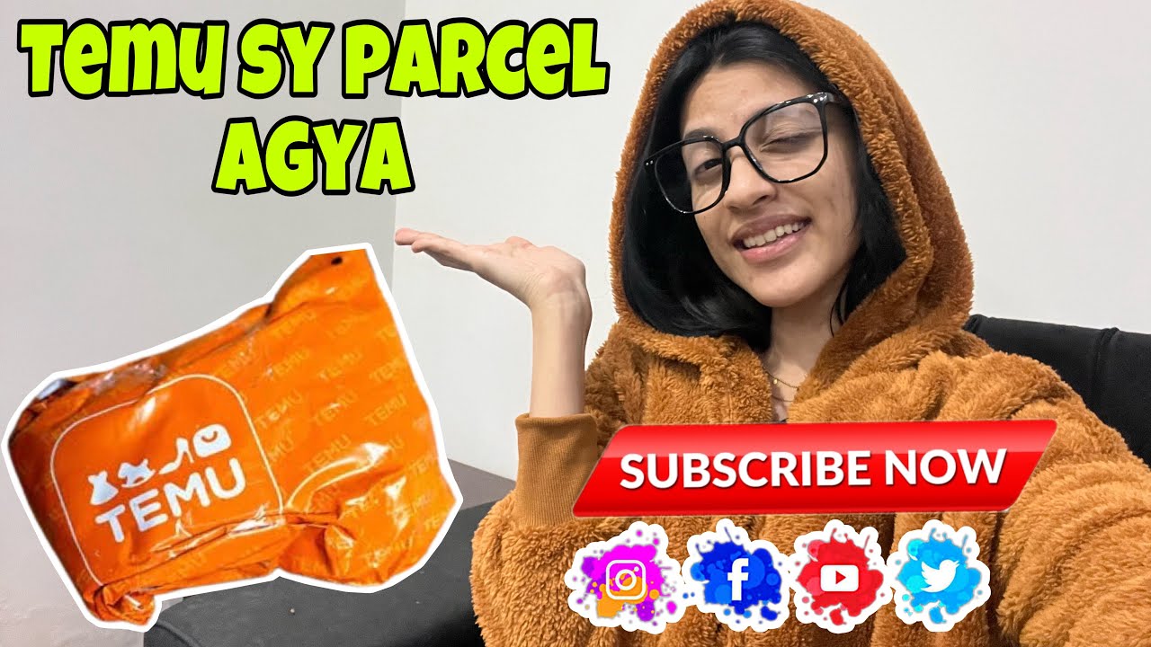 Temu sy parcel agya | just mehak | parcel mein kya aya - YouTube