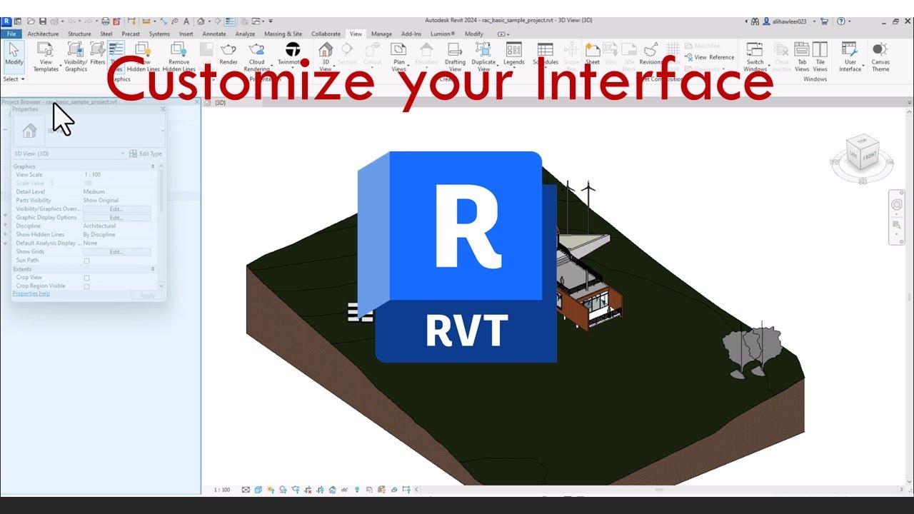 Customize and Modify your Interface in Revit - Part 14 - YouTube