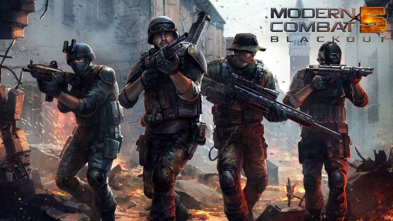 Modern Combat 5 Gameplay | Blackout Android Walkthrough - Gameplay Part ...