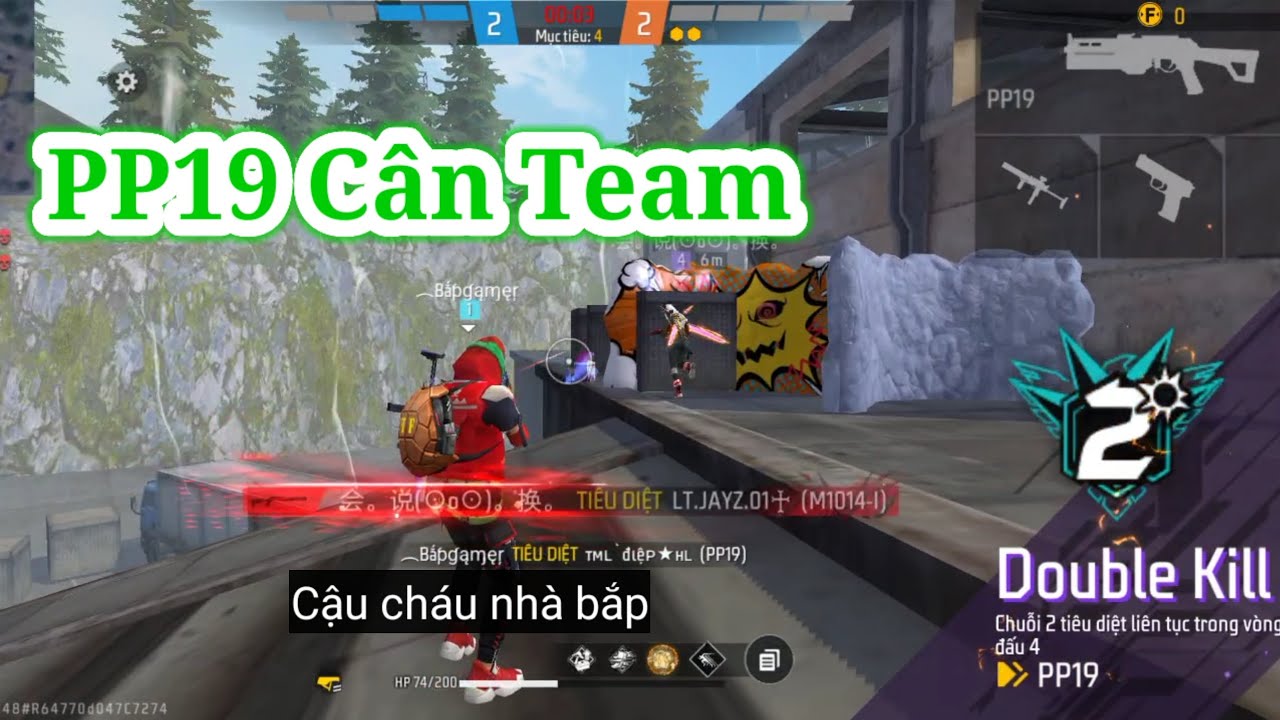 Highlights Free Fire PP19 Cân Team Headshots H.ack FF - YouTube