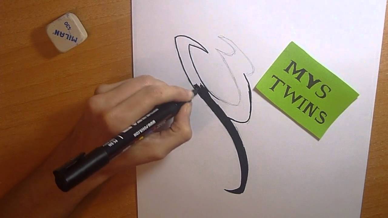 How to draw The Heightened Speed rune . Shadowhunters - YouTube