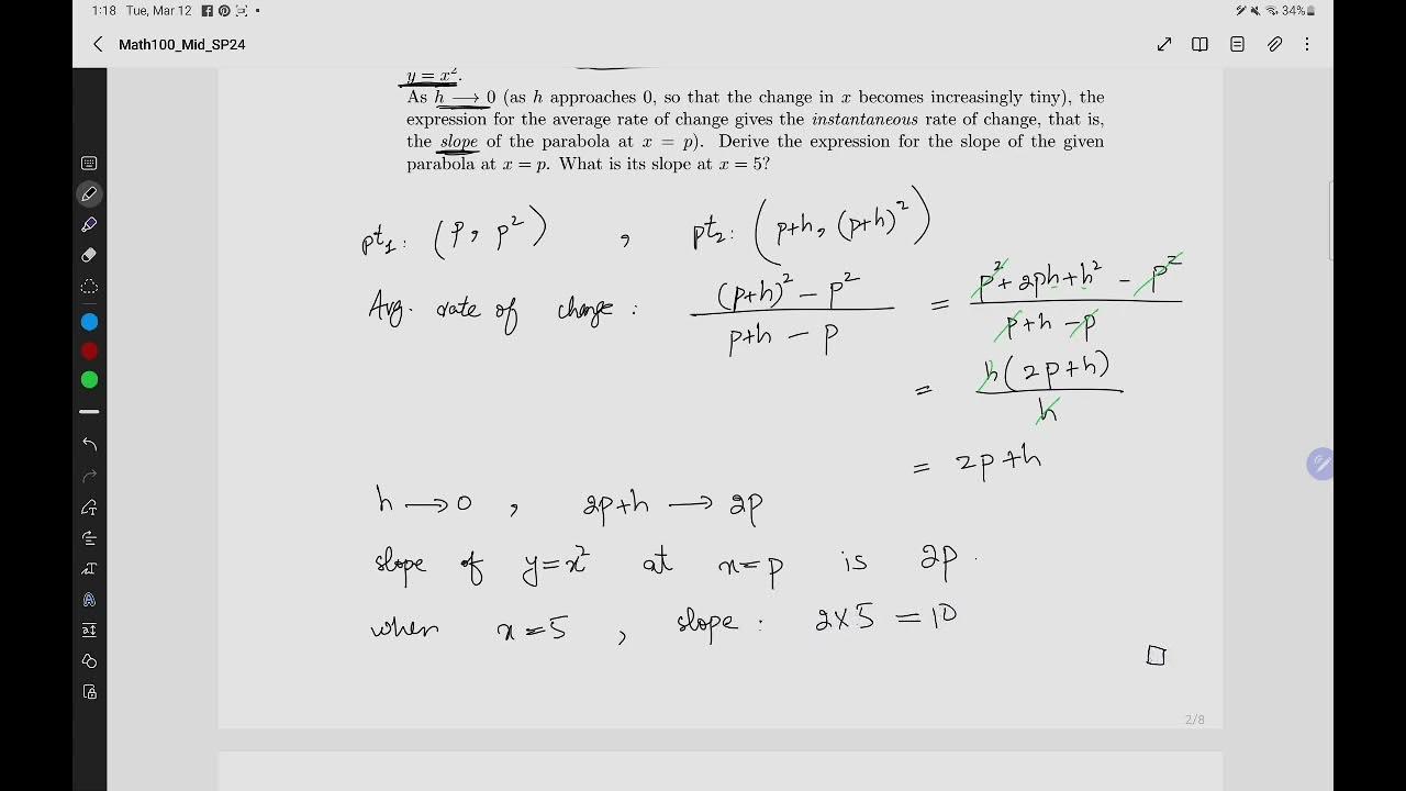 MATH-100 midterm Solution Spring 2024 - YouTube