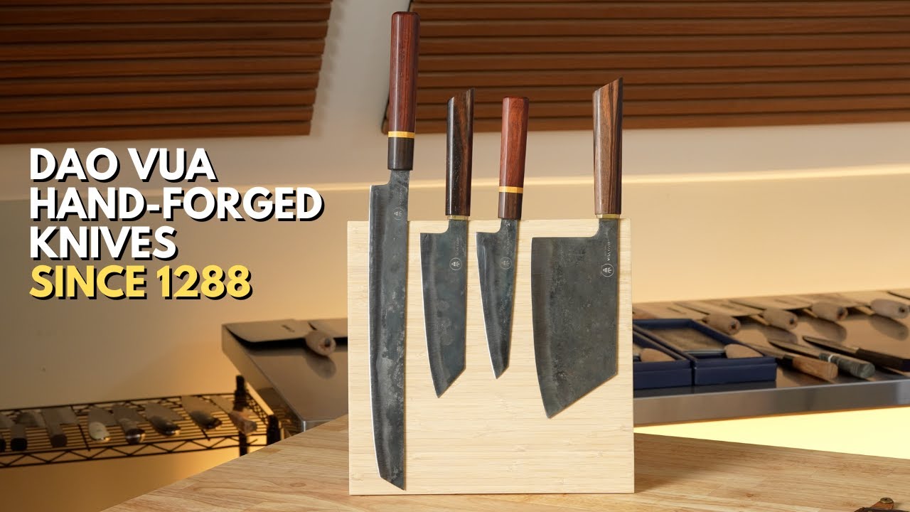 Dao Vua Hand-Forged Knives | 52100 Carbon Steel Knives from Vietnam ...