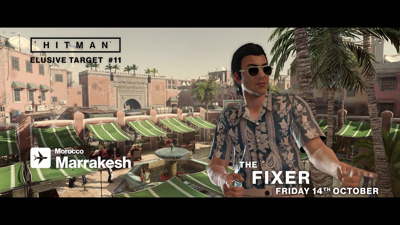 HITMAN Elusive Target #11 The Fixer - YouTube