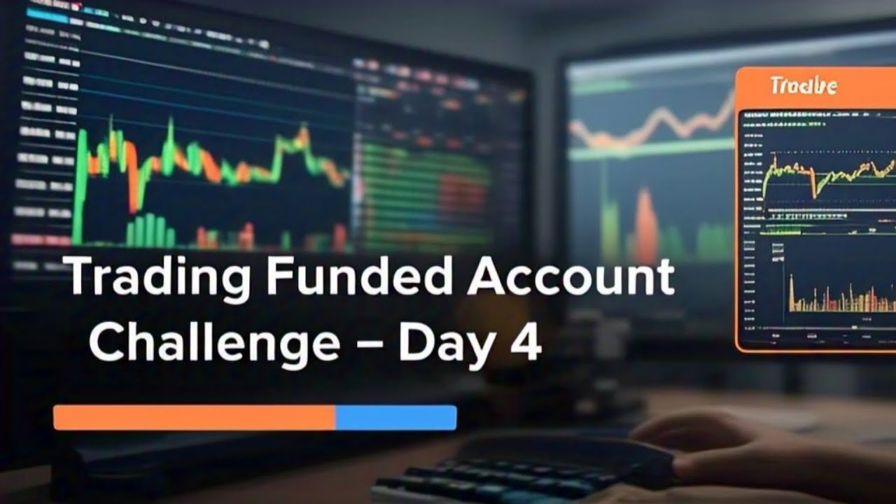 Trading Funded Account Challenge Day 4th | Prop Firm challenge | Funded ...