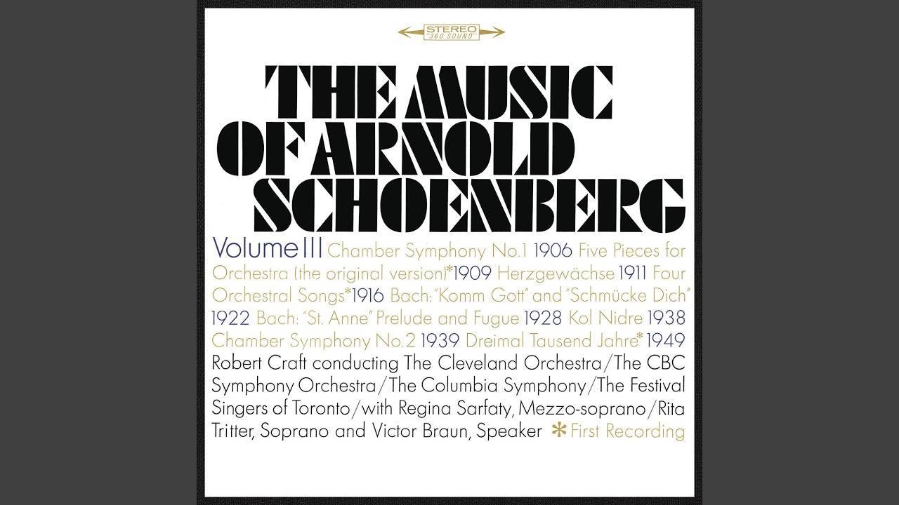 Kol Nidre, Op. 39 (2023 Remastered Version) - YouTube