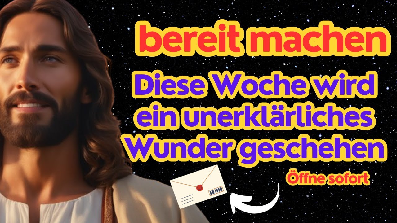 🚨🚨bereit machen, Diese Woche wird ein unerklärliches Wunder geschehen ...
