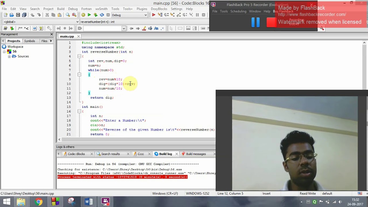 Develop A C Program To Find Reverse Of Any Number Using Function Develop A C Program To Find Reverse Of Any Number Using Function