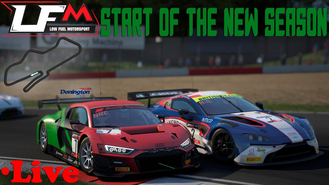 ACC! Start of the new season on LFM! Donington Park - YouTube