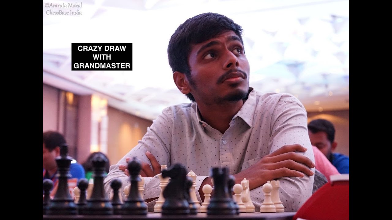 Madness personified | Crazy 1+0 Draw vs GM Akash Ganesan - YouTube