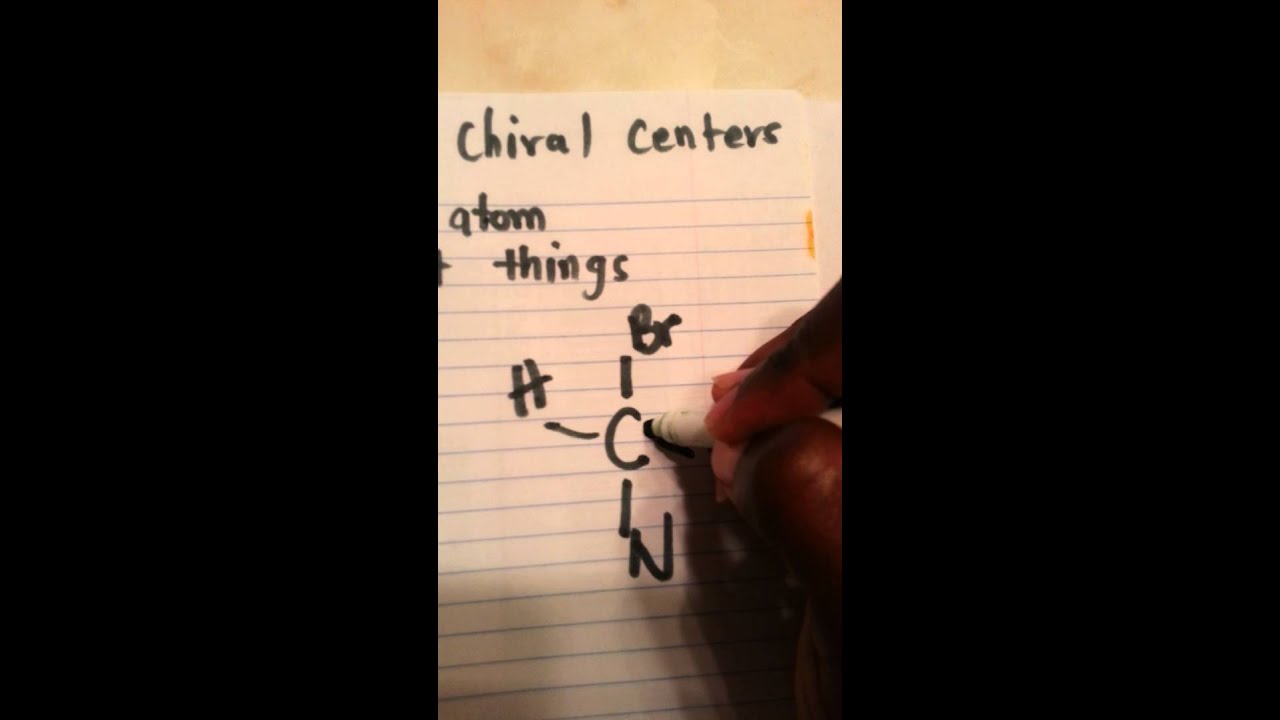 How to Find Chiral Centers - YouTube