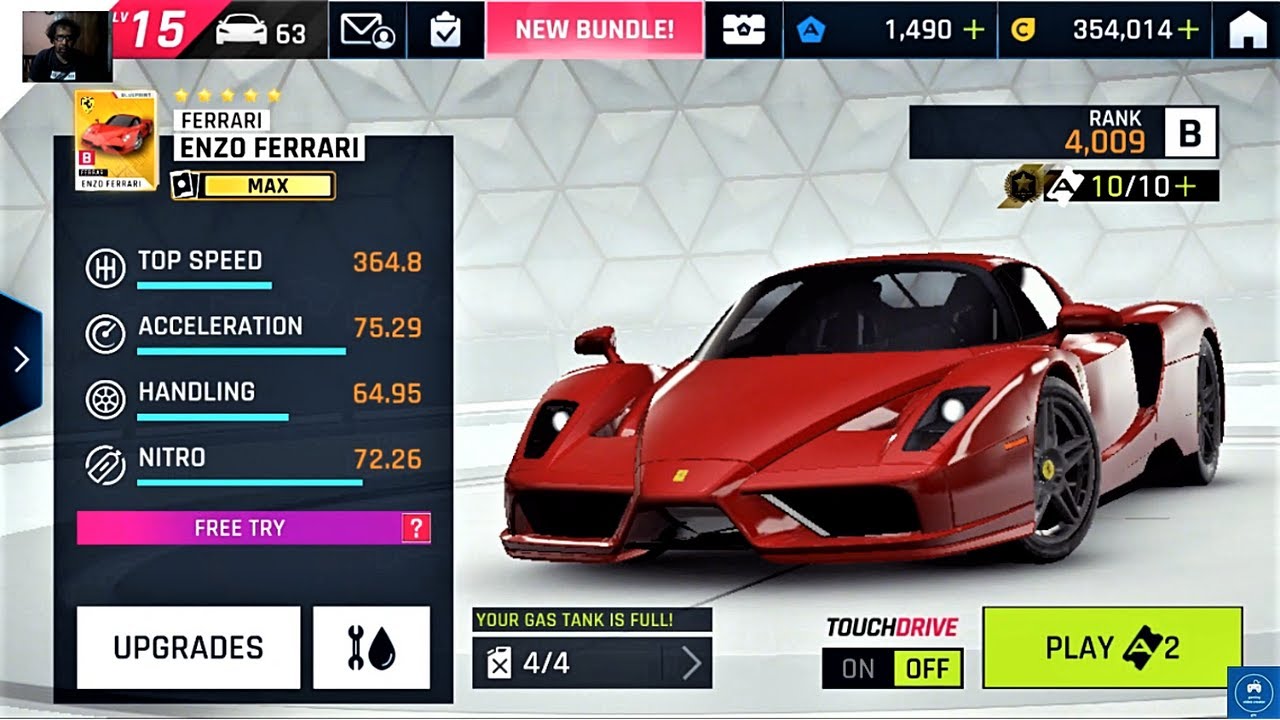 Asphalt 9 | Limited time Event | Weekend Rampage | Ferrari Enzo Ferrari ...