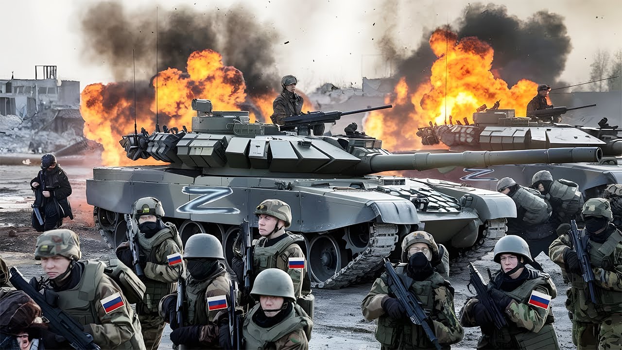 Happened 1 Minute Ago! Russian 14th Division Armed Forces Lines ...