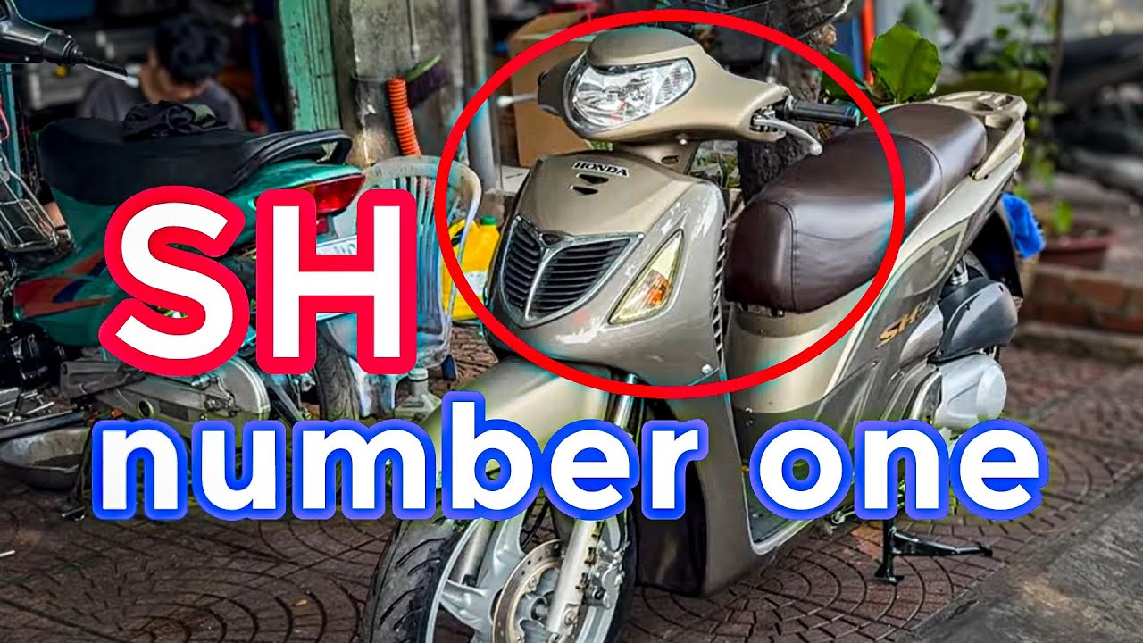 Xe SH Number One, Phục Hồi Tuổi Thanh Xuân - hàn nhựa - đánh bass ...