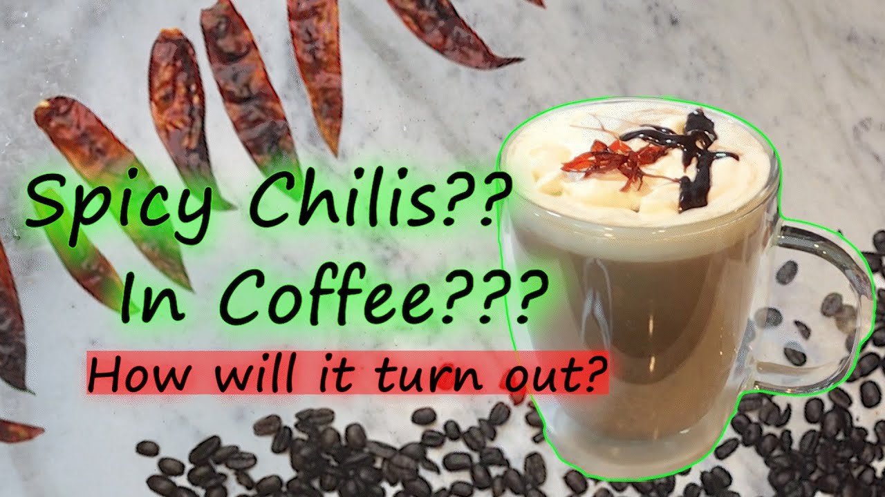 Have things gone TOO FAR with this RED CHILI Mocha Latte? - YouTube