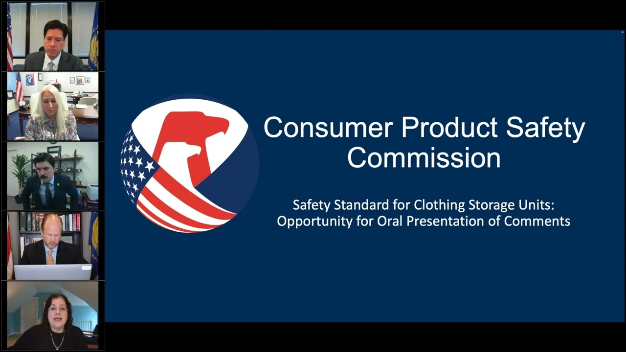 CPSC Commission Meeting | Safety Standard for Clothing Storage Units ...