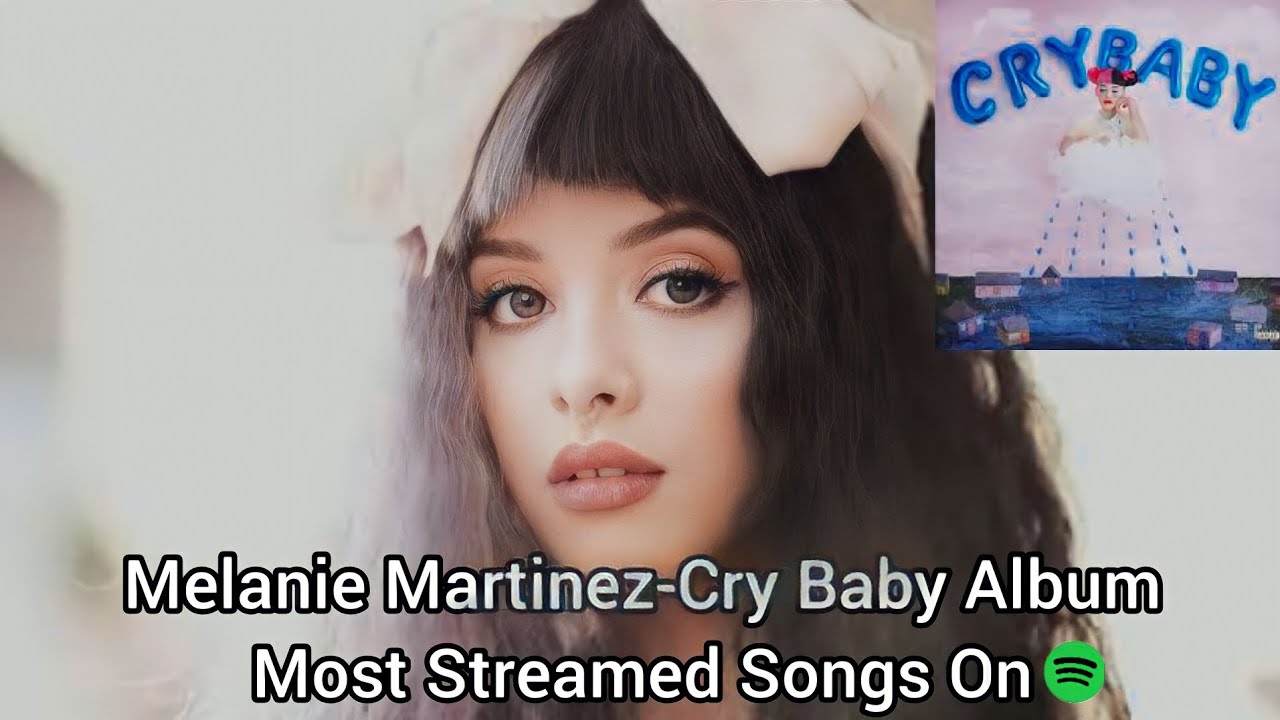 Melanie Martinez-Cry Baby Album Most Streamed Songs On Spotify - YouTube