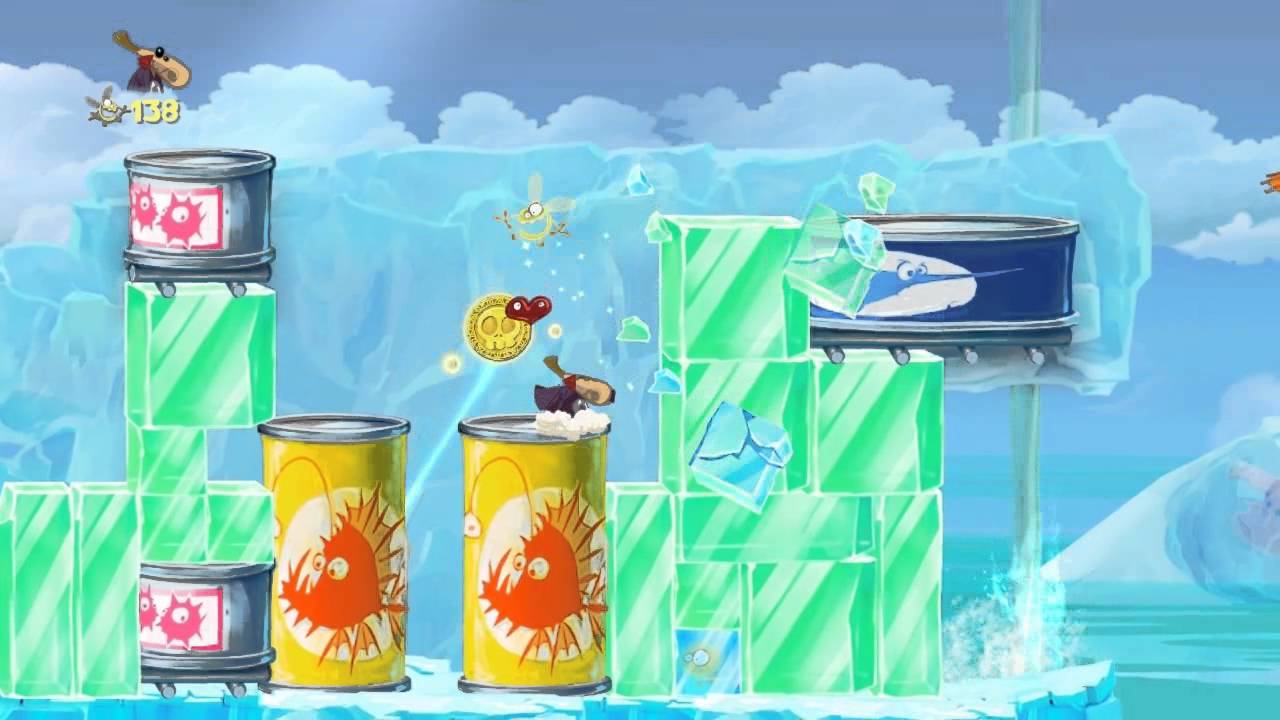 Let's Play Rayman Origins #6 - WATCH OUT! ICE! - YouTube