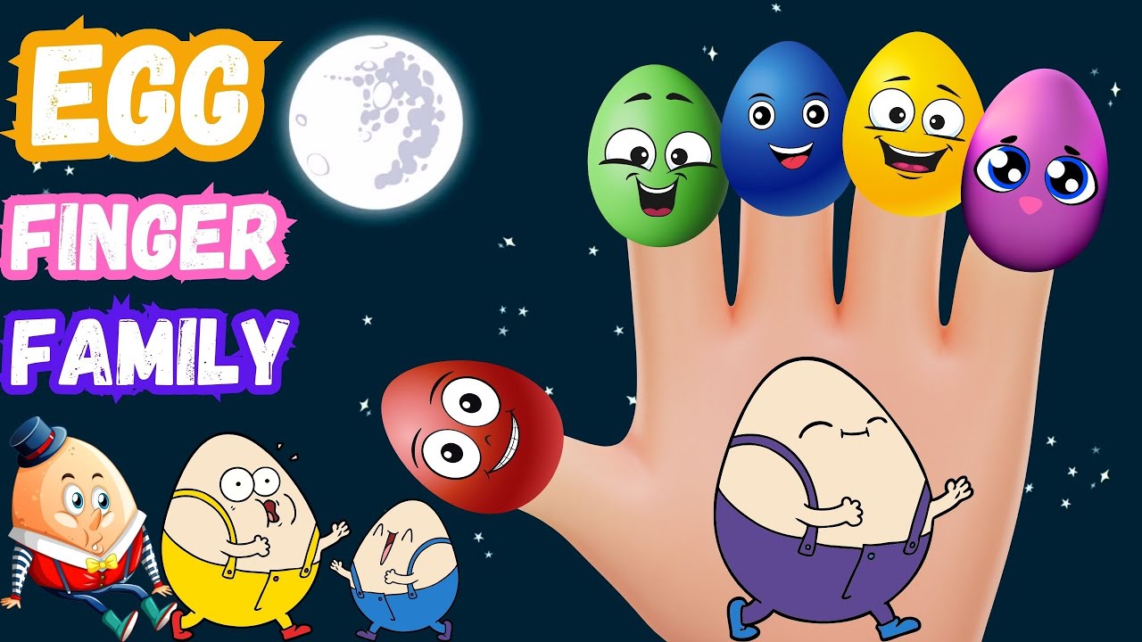 Egg Finger Family Song for Kids || Bhale Kids TV - YouTube