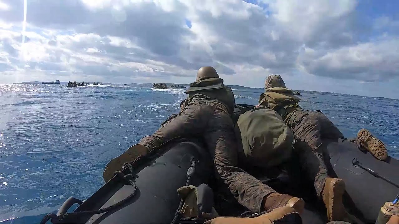 Marines Conduct Small Boat Sustainment - YouTube