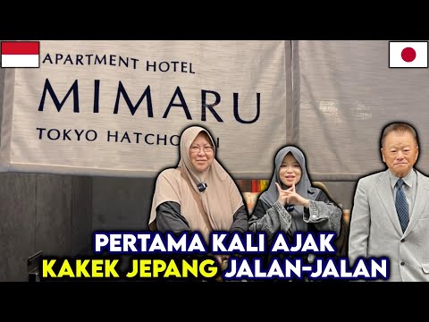 REAKSI KAKEK JEPANG BAHAGIA DIAJAK JALAN\