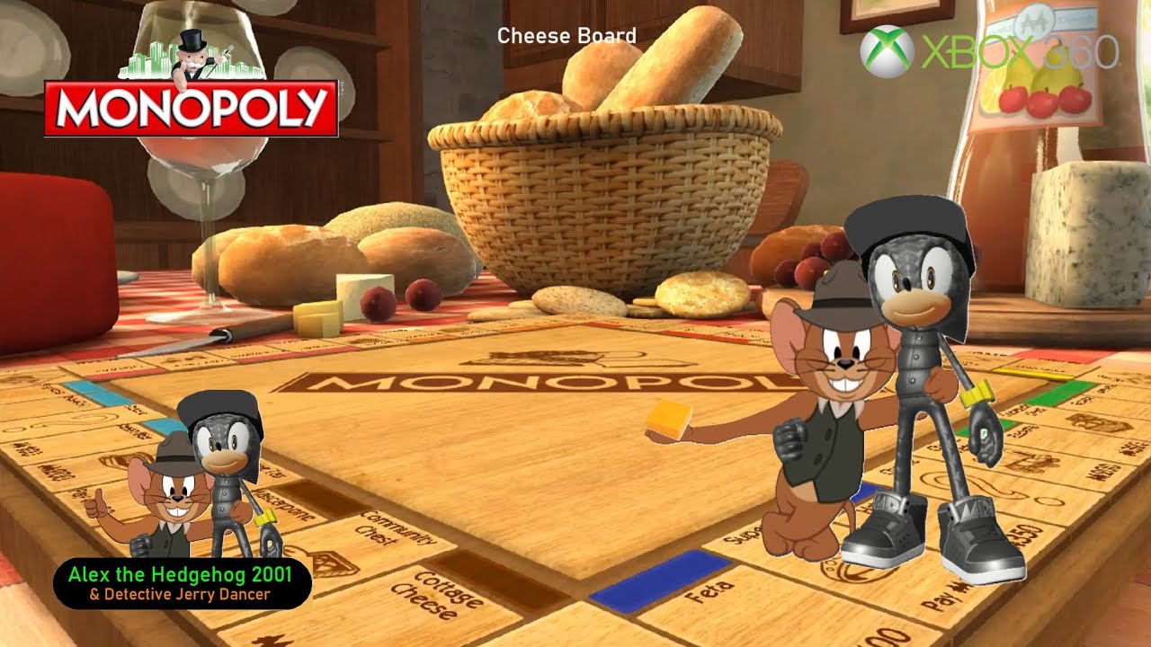 Monopoly (XBOX 360) - Monopoly Edition, Cheese Board - YouTube