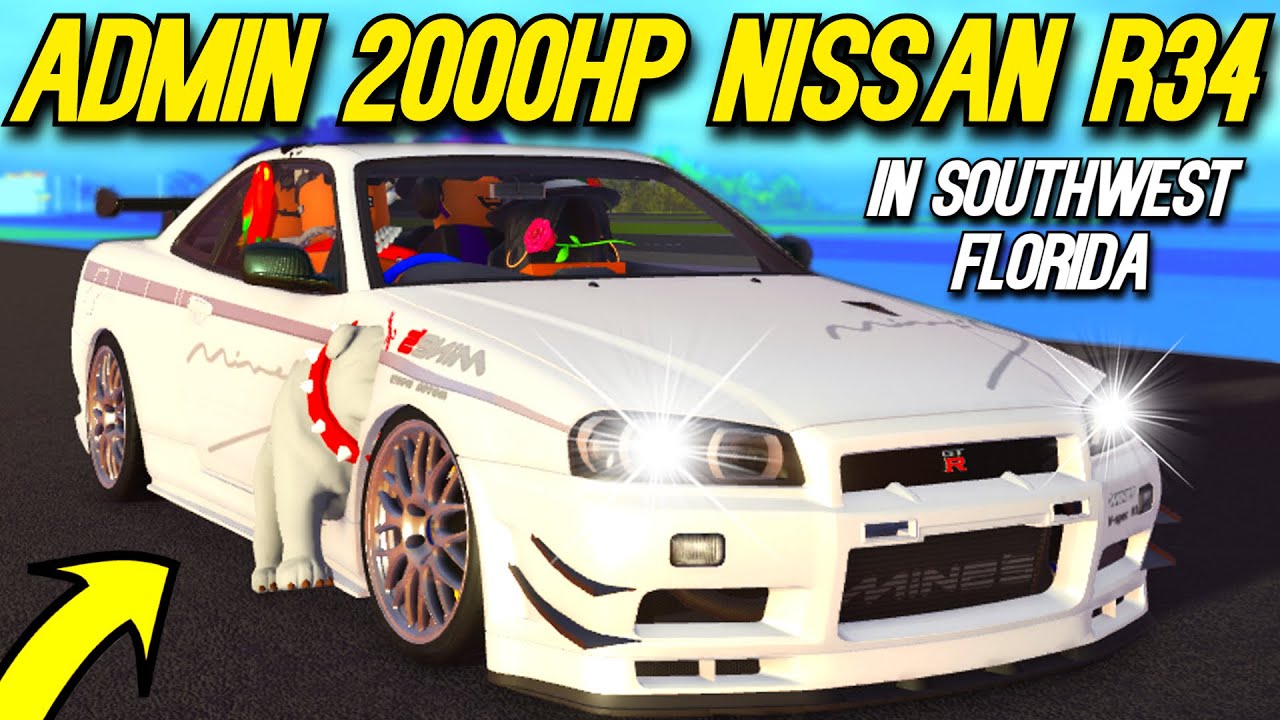 DRIVING A 2000HP ADMIN NISSAN R34 IN SOUTHWEST FLORIDA! - YouTube
