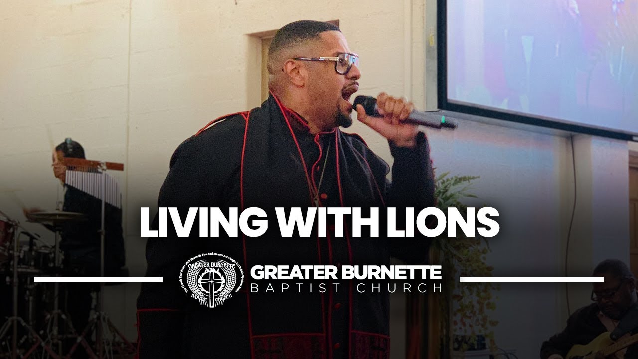 Living With Lions • Pastor R. Patrick Johnson - YouTube