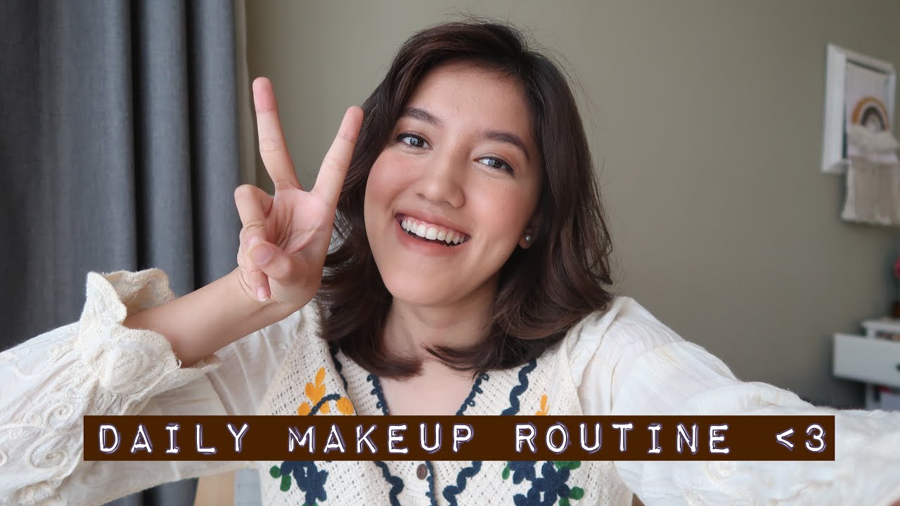 daily makeup routine :D - YouTube