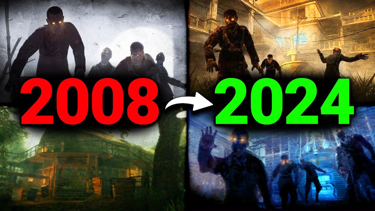 I Played the FIRST EVER CoD Zombies Maps 16 YEARS Later - YouTube
