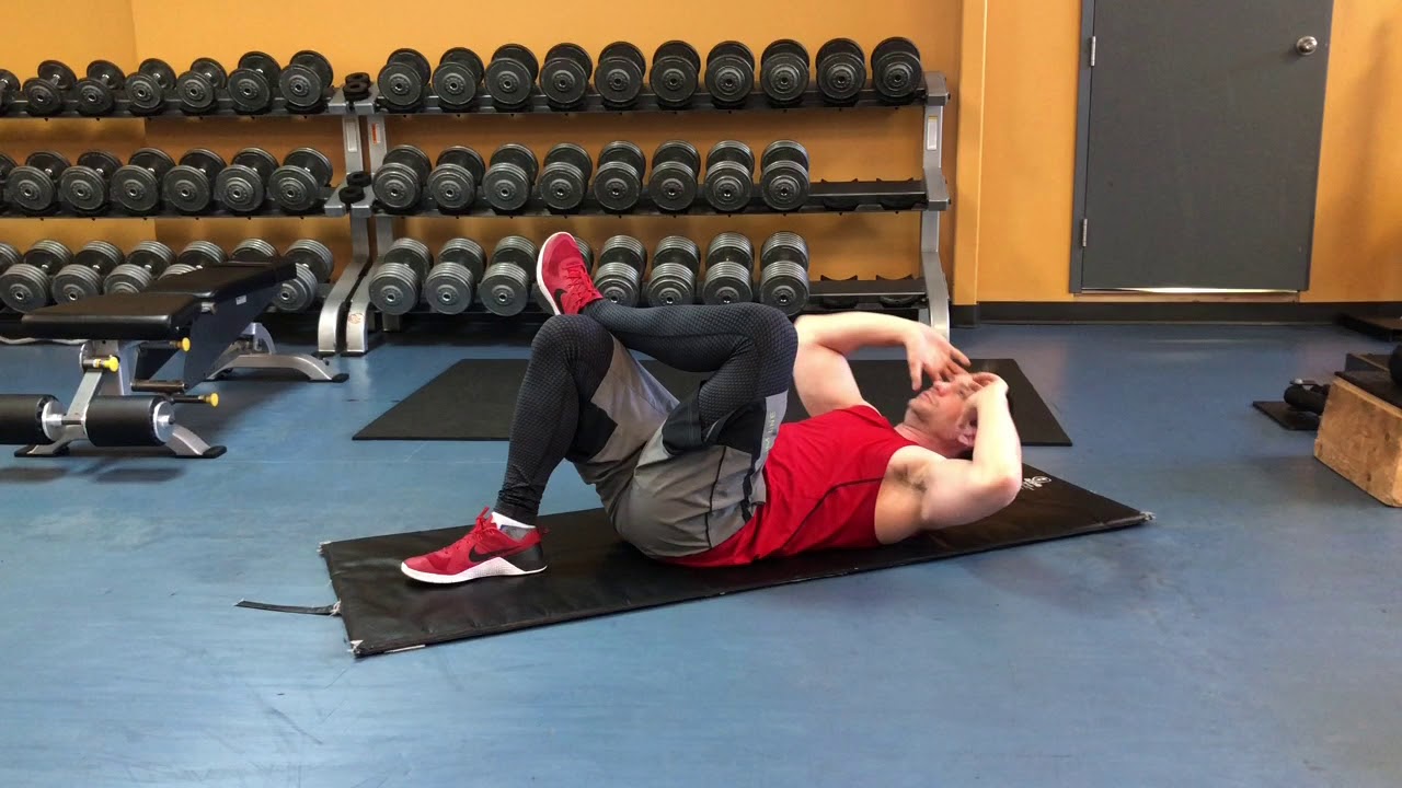 Crossover Crunches