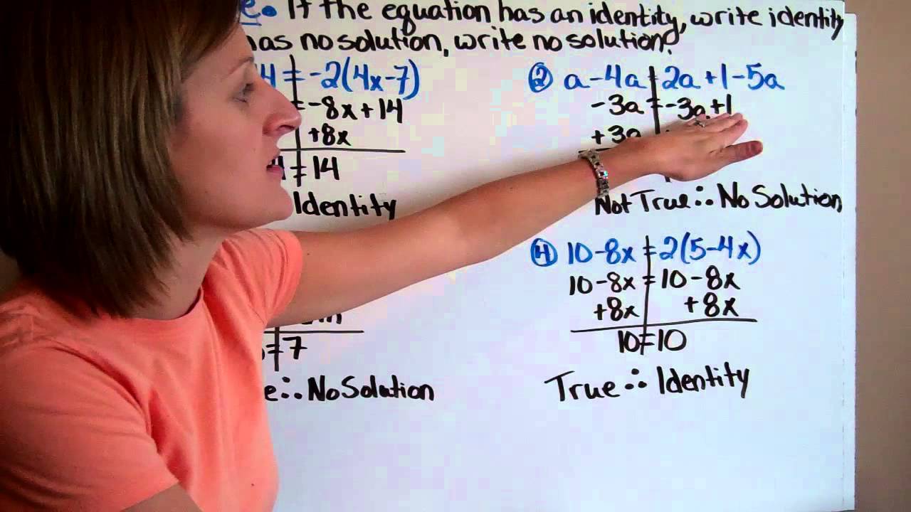 Equations with Variables on Both Sides - YouTube