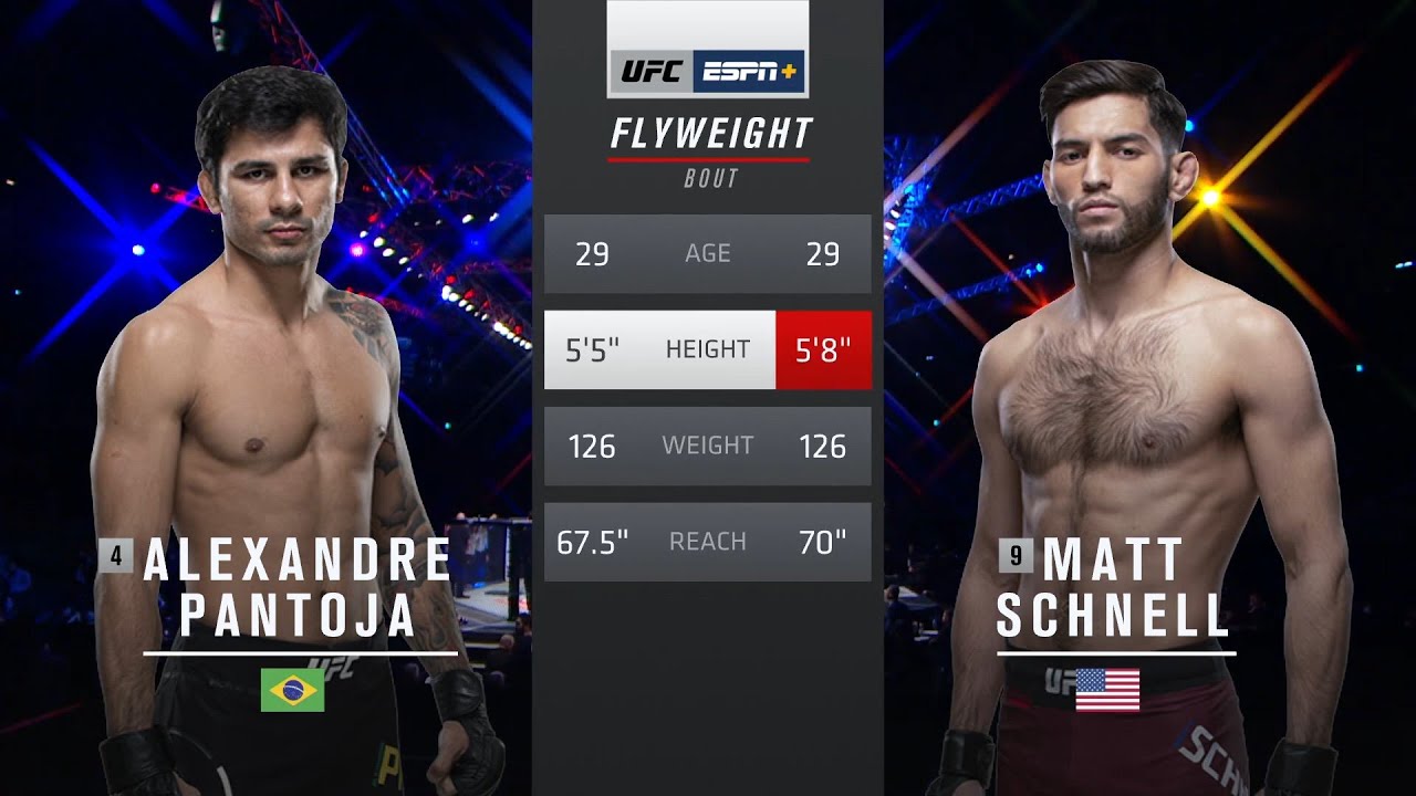 Alexandre Pantoja vs Matt Schnell Full Fight Full HD - YouTube