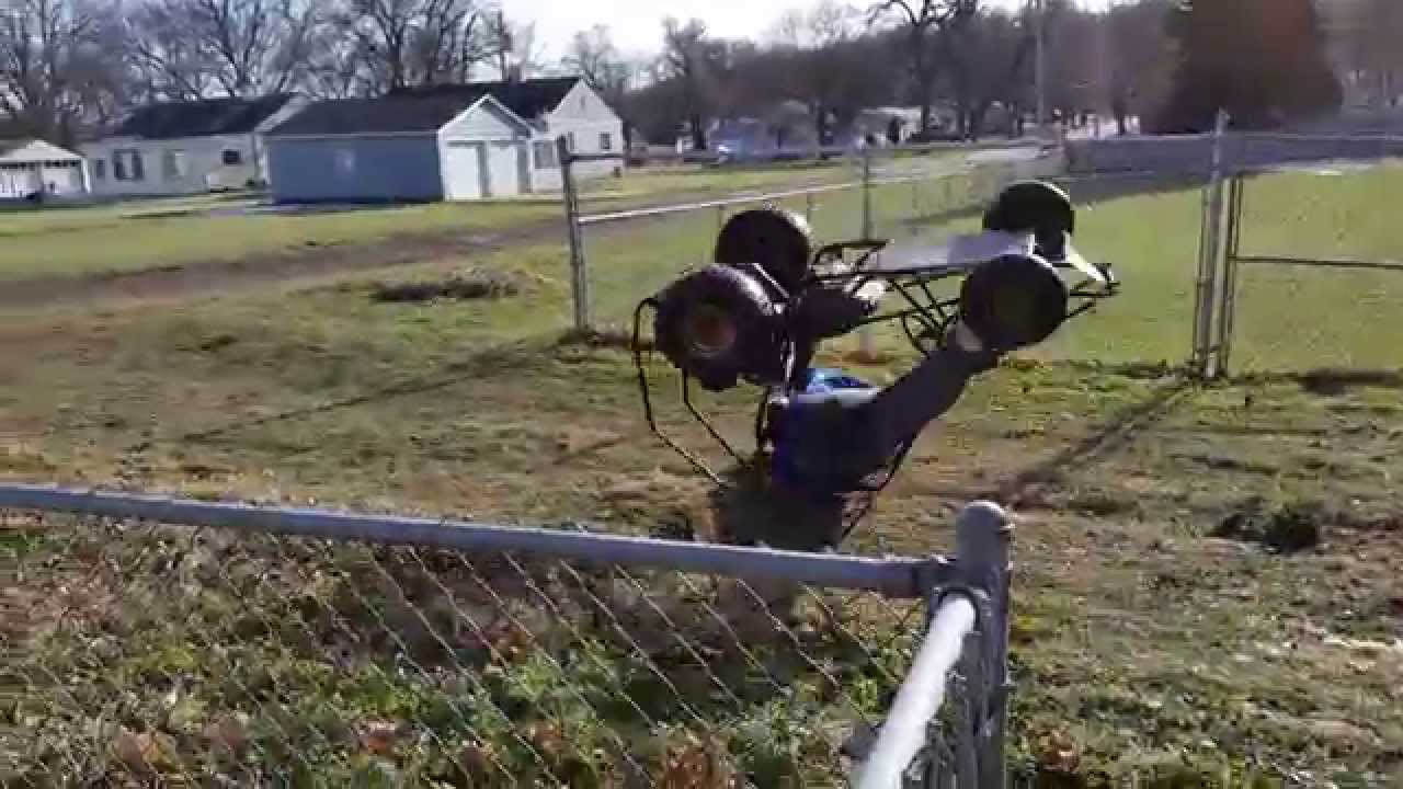 Wicked go kart flip - YouTube
