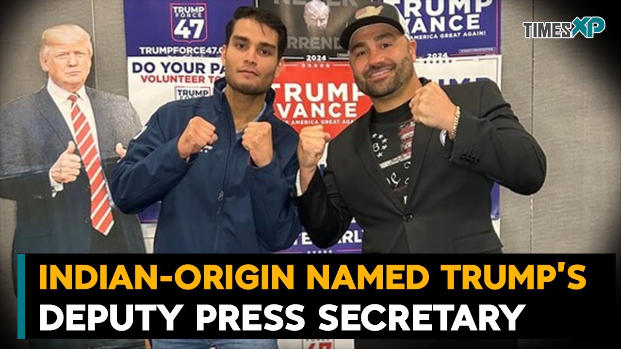 Who is Kush Desai, Indian-origin appointed as Trump's new Deputy Press ...