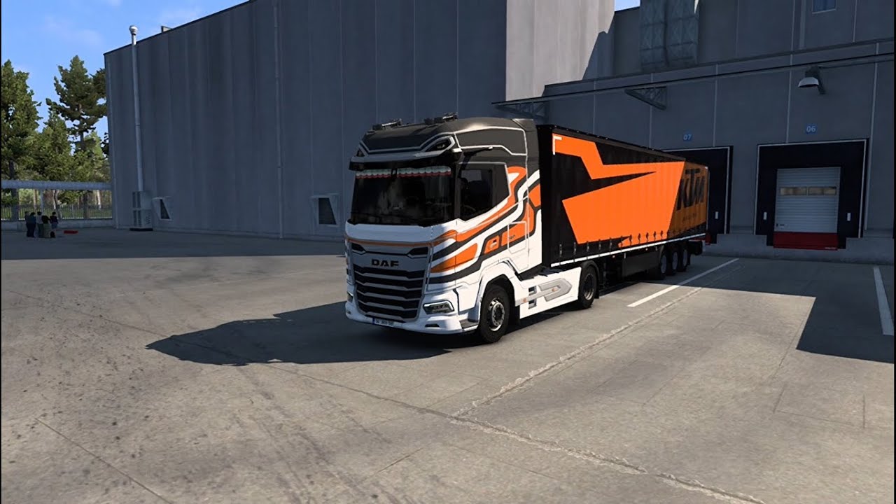 REALISTIC DRIVING DAF NGD - ‏‏eurotrucks2 -1.53 - YouTube