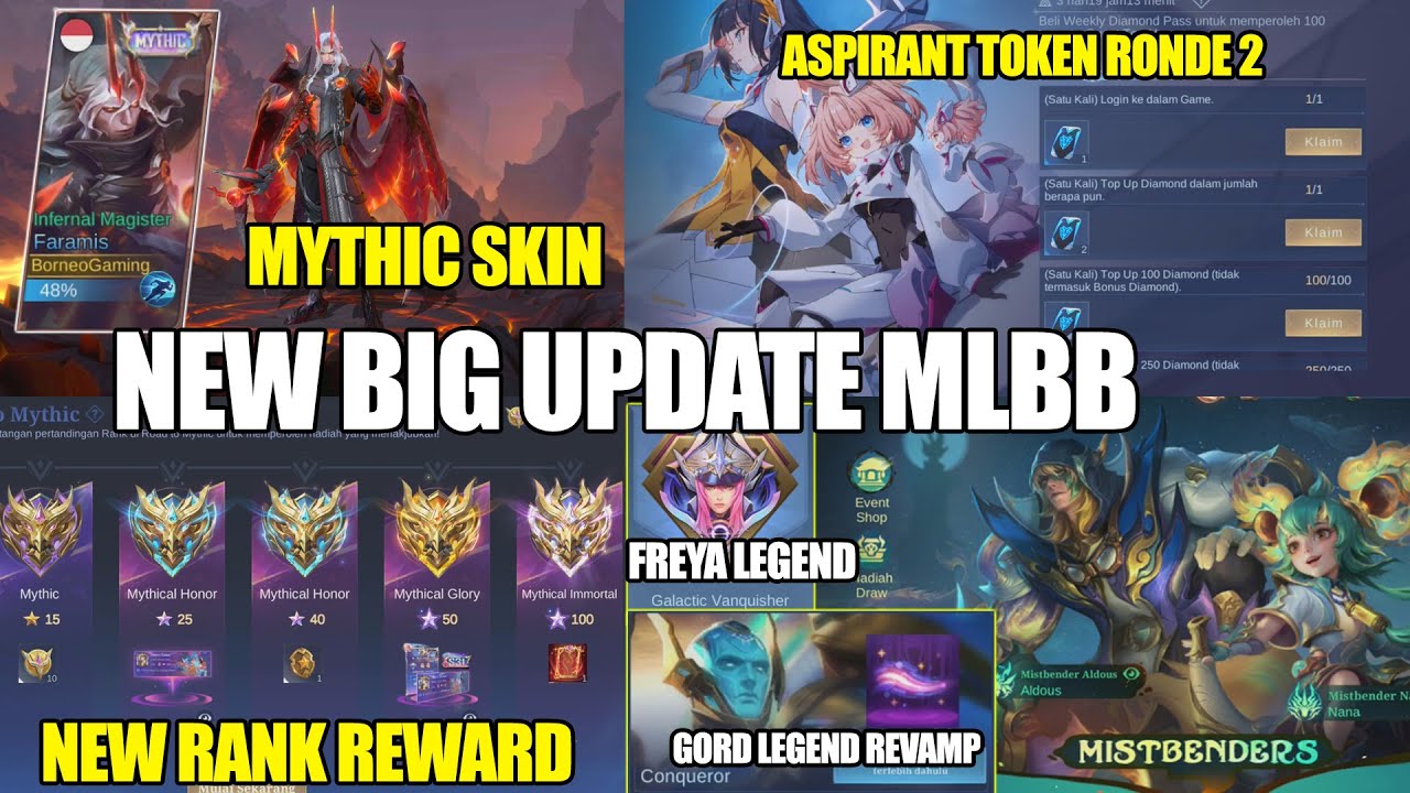 FARAMIS MYTHIC SKIN, GORD LEGEND REVAMP, NEW RANK ICON, SKIN SEASON YSS ...
