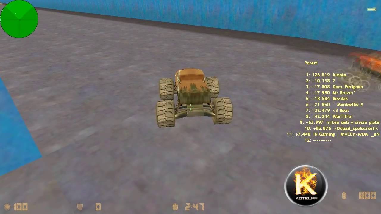 Counter strike 1.6 RC Cars csko.cz Kotelna - YouTube